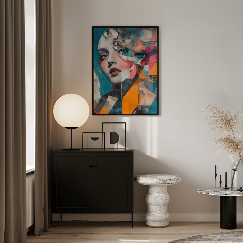 Distorted Dolls With Abstract Shapes and Vivid Colors Jarring and ...