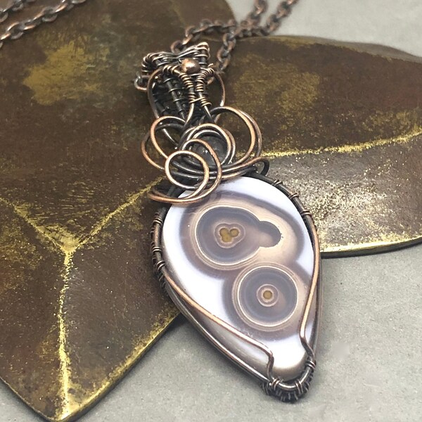 Wire Work Pendant - Etsy