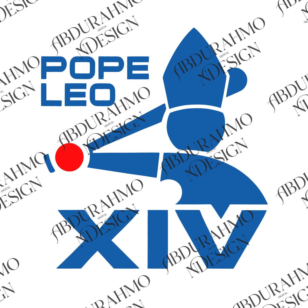 Da Pope Leo XIV Baseball PNG, Funny Satirical Design, Featuring ...