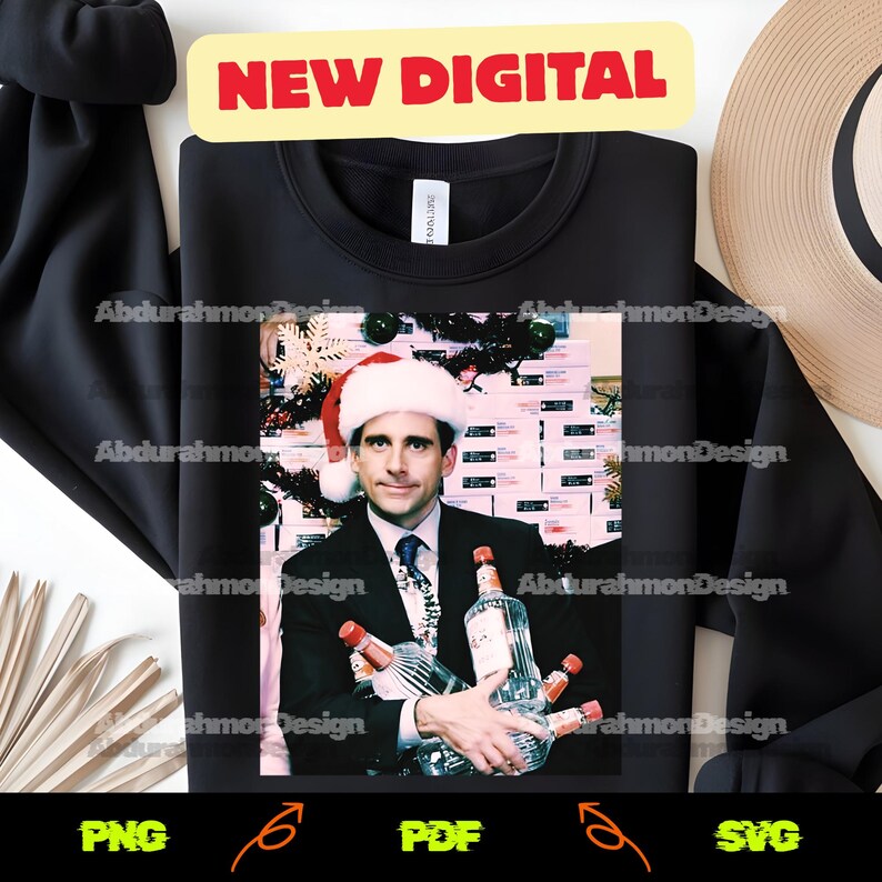 Michael Scott Christmas Party File SVG, the Office Christmas PNG ...