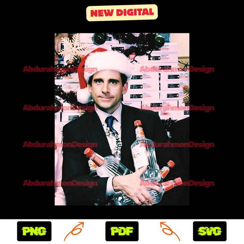 Michael Scott Christmas Party File SVG, the Office Christmas PNG ...