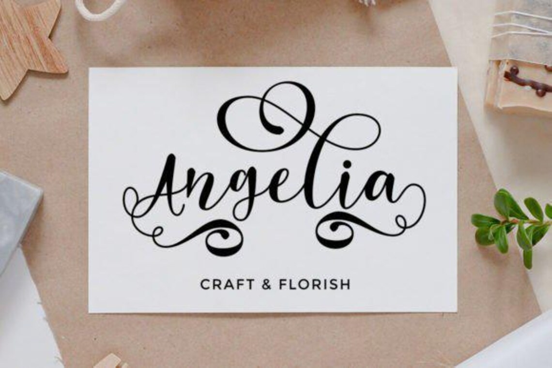 Manila Font, Script Font, Beautiful Font, Vintage Font, Retro Font ...