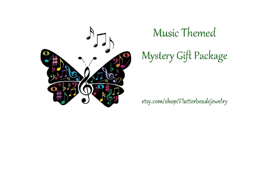 Music Themed Mystery Package, Mixed Items, Unbranded, Earrings ...
