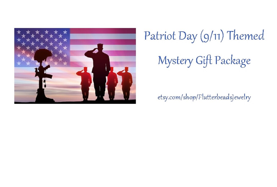 9/11 Patriot Day Themed Mystery Package, Military Appreciation, Pendant ...