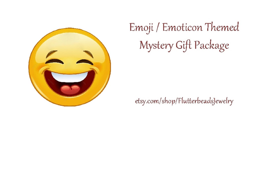 Emoji Themed Kids Mystery Package, Emoticons, Mixed Items, Necklaces ...