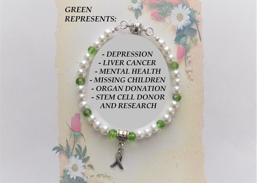 LIVER CANCER Awareness Bracelet Stem Cell Donor and Research - Etsy