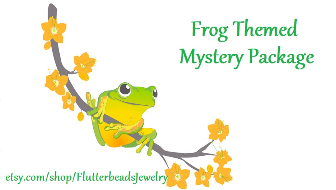 Frogs Themed Mystery Package Surprise Items Mixed Items - Etsy