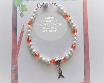 Kidney Cancer Bracelet - Etsy