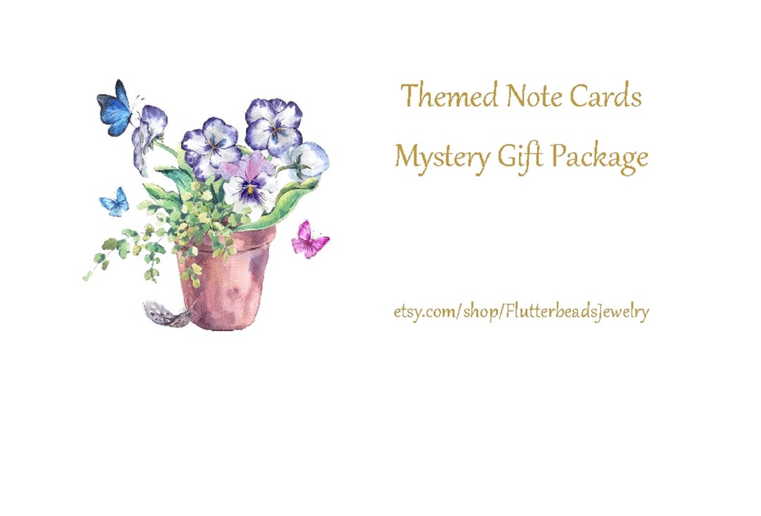 Themed Note Cards Mystery Pkg, Over 45 Themes, 2 Dozen+ FOLDED Blank ...