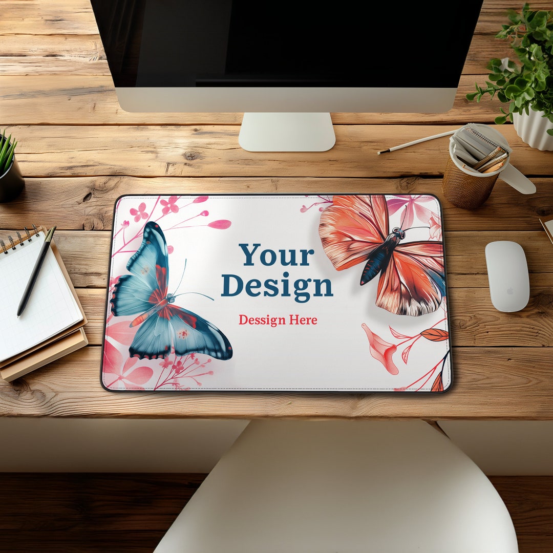 Desk Mat Mockup, Mousepad Mockup, Large Mouse Pad Mockup | PNG & PSD ...