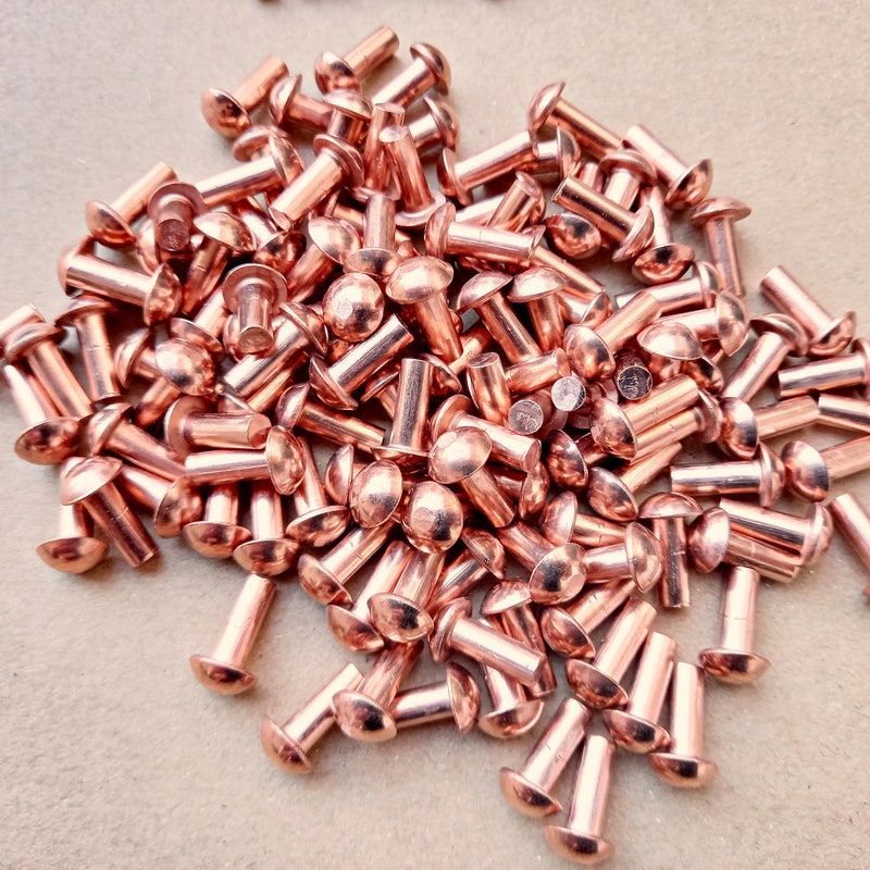 Copper Rivets - Etsy