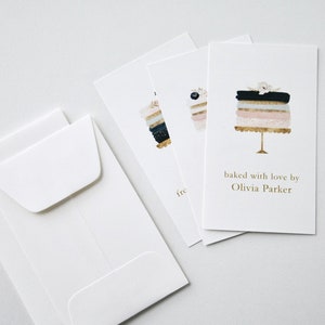 From the Kitchen of Tags, Set, Personalized Baking Cards, Gift ...