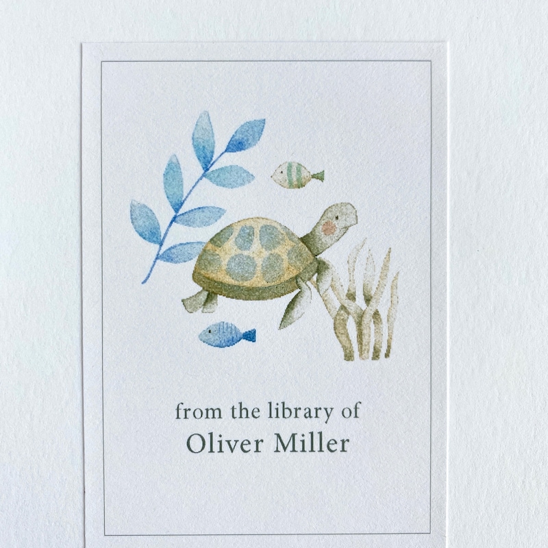 Personalized Bookplates Children - Etsy