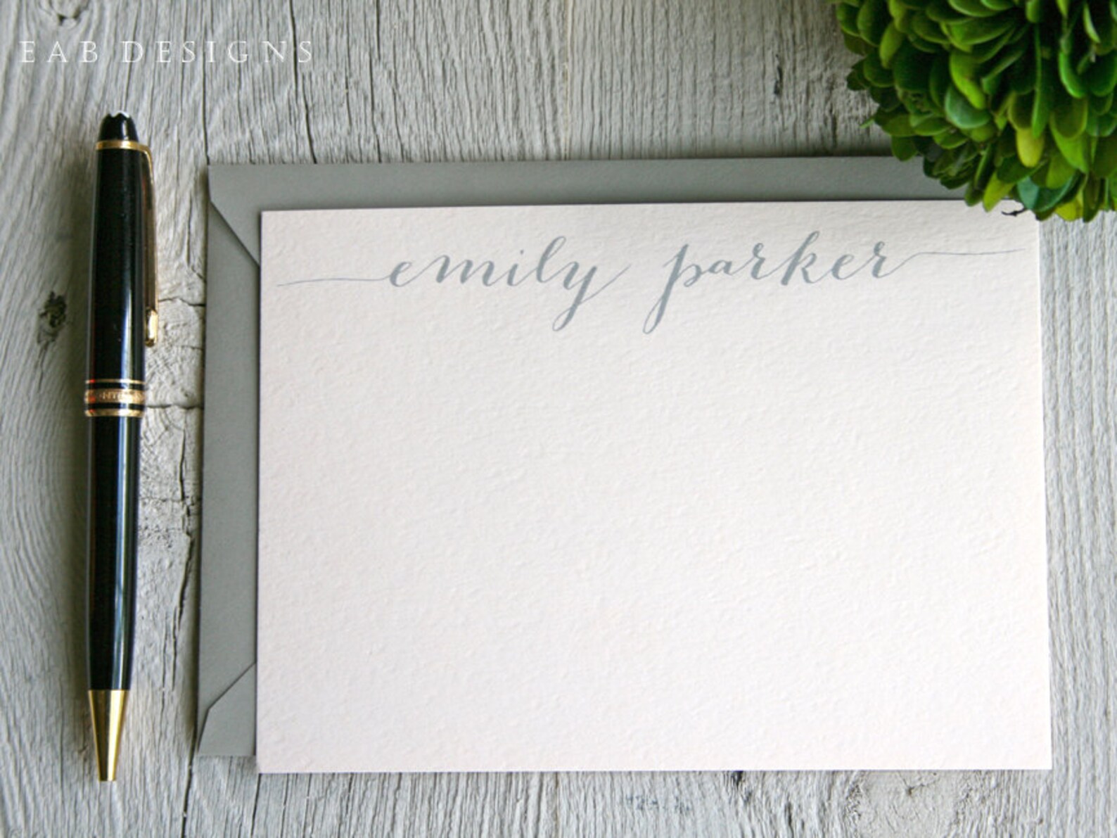 Personalized Note Cards Set Blush Note Cards Stationery - Etsy