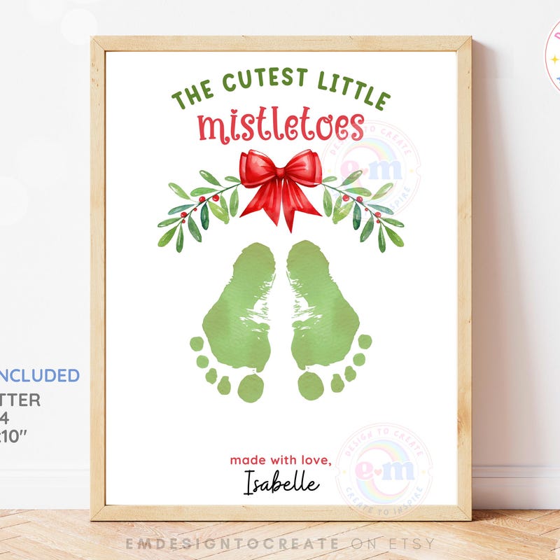 Baby Mistletoes Pdf - Etsy