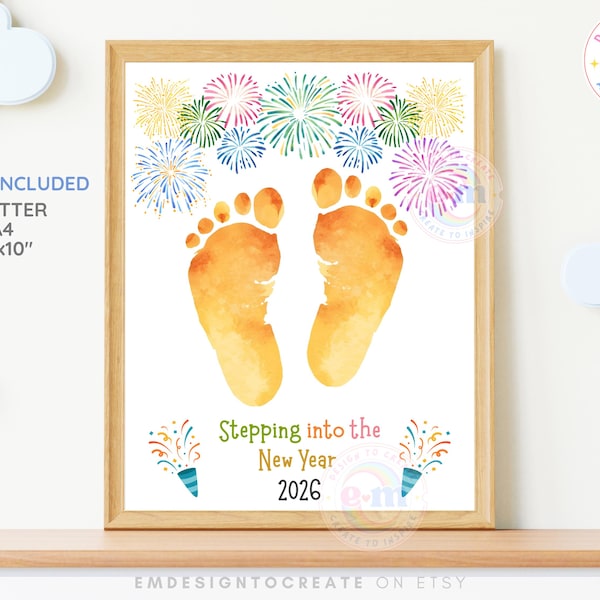 New Year Art Infants - Etsy