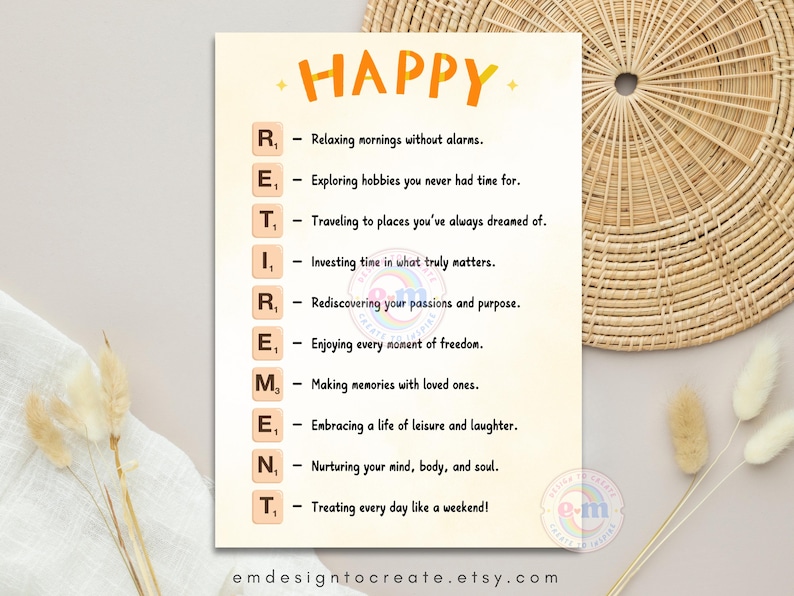 Printable Retirement Card Coworker, Happy Retirement Card, Good Luck on ...