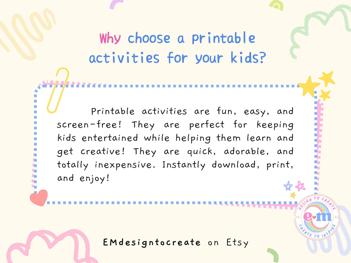 All About Me PRINTABLE, Back to School Worksheet for Kids, Get to Know ...