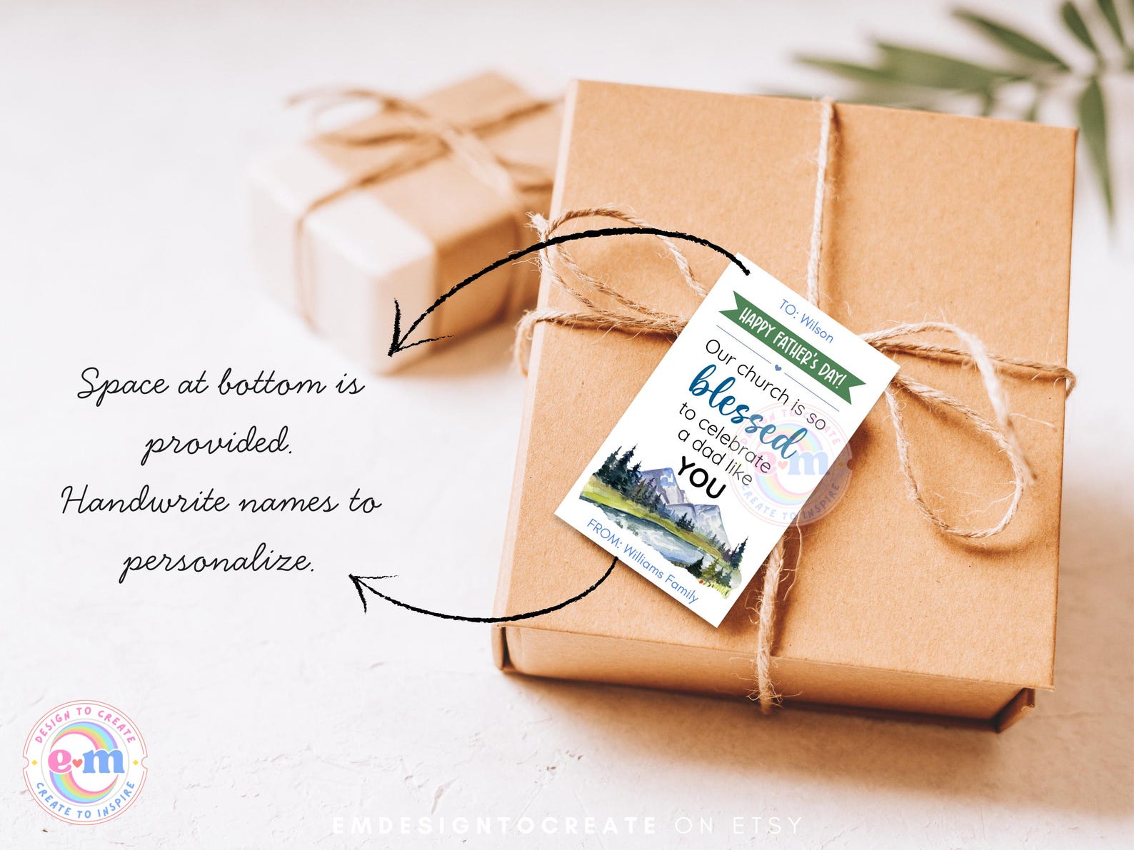 PRINTABLE Church Father’s Day Gift Tags, Happy Father’s Day Bible Verse ...