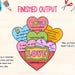 Christian Valentine's Day Bible Lesson Craft Printable, Love is Patient ...