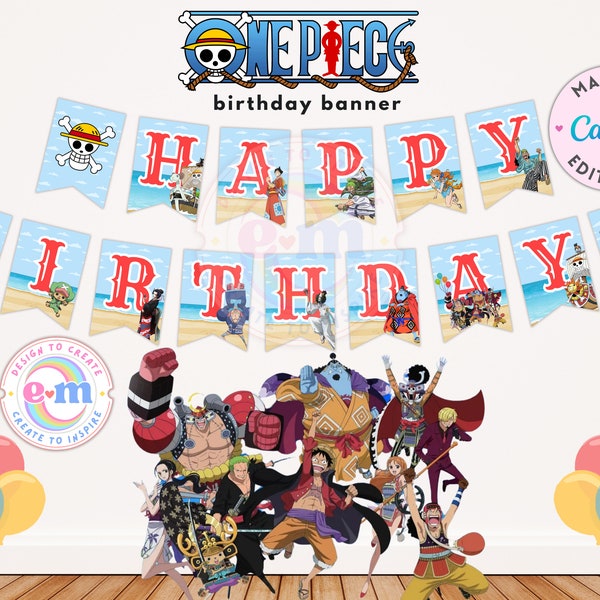 One Piece Banners - Etsy