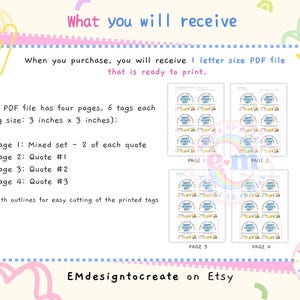 PRINTABLE Church Father's Day Gift Tags, Happy Fathers Day Tags for ...