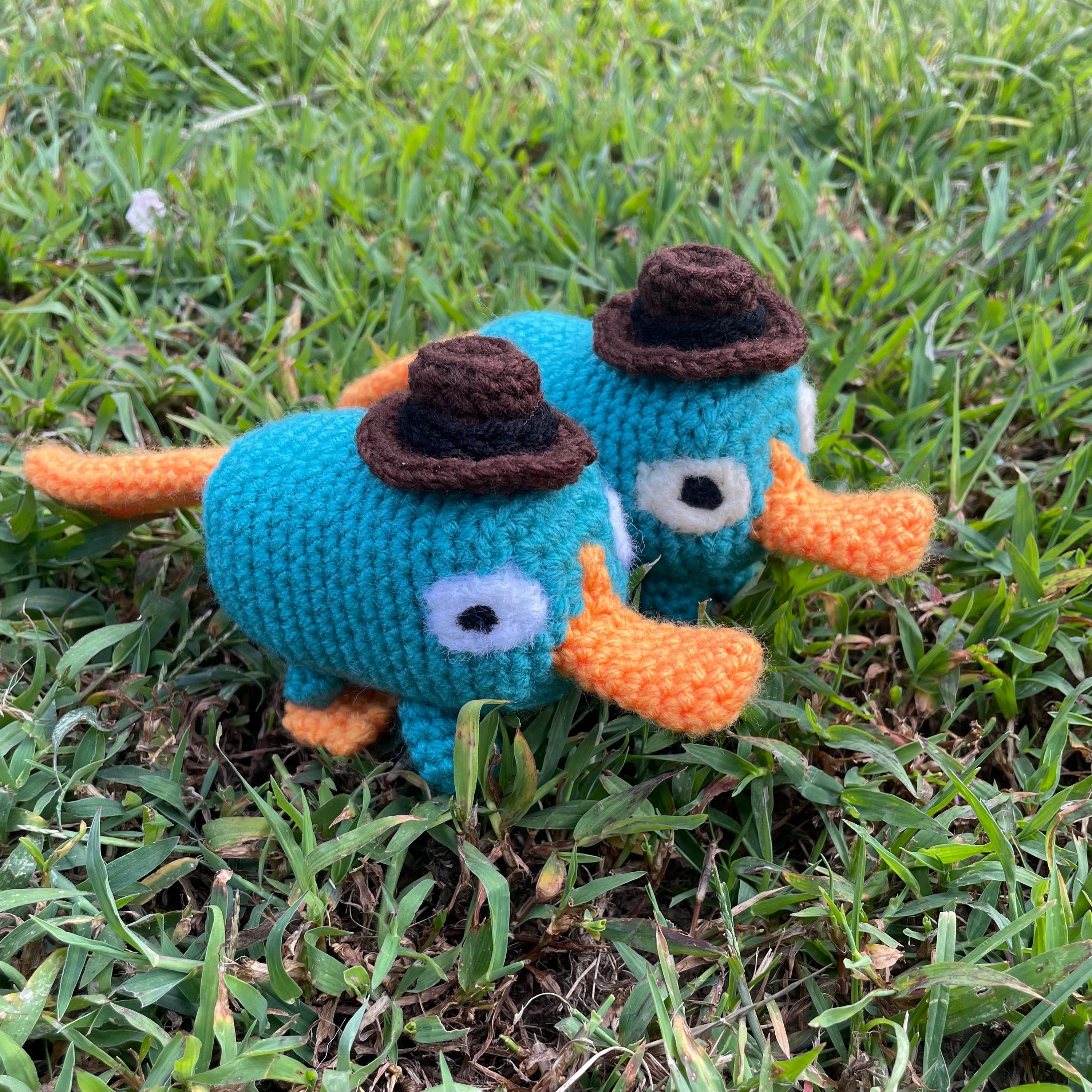 Crocheted Perry the Platypus - Etsy