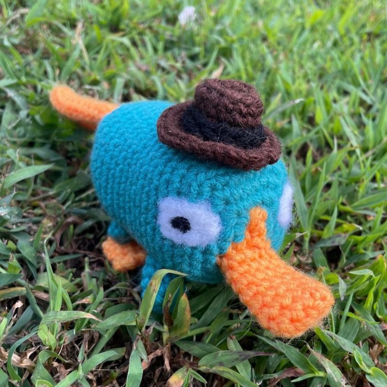 Crocheted Perry the Platypus - Etsy