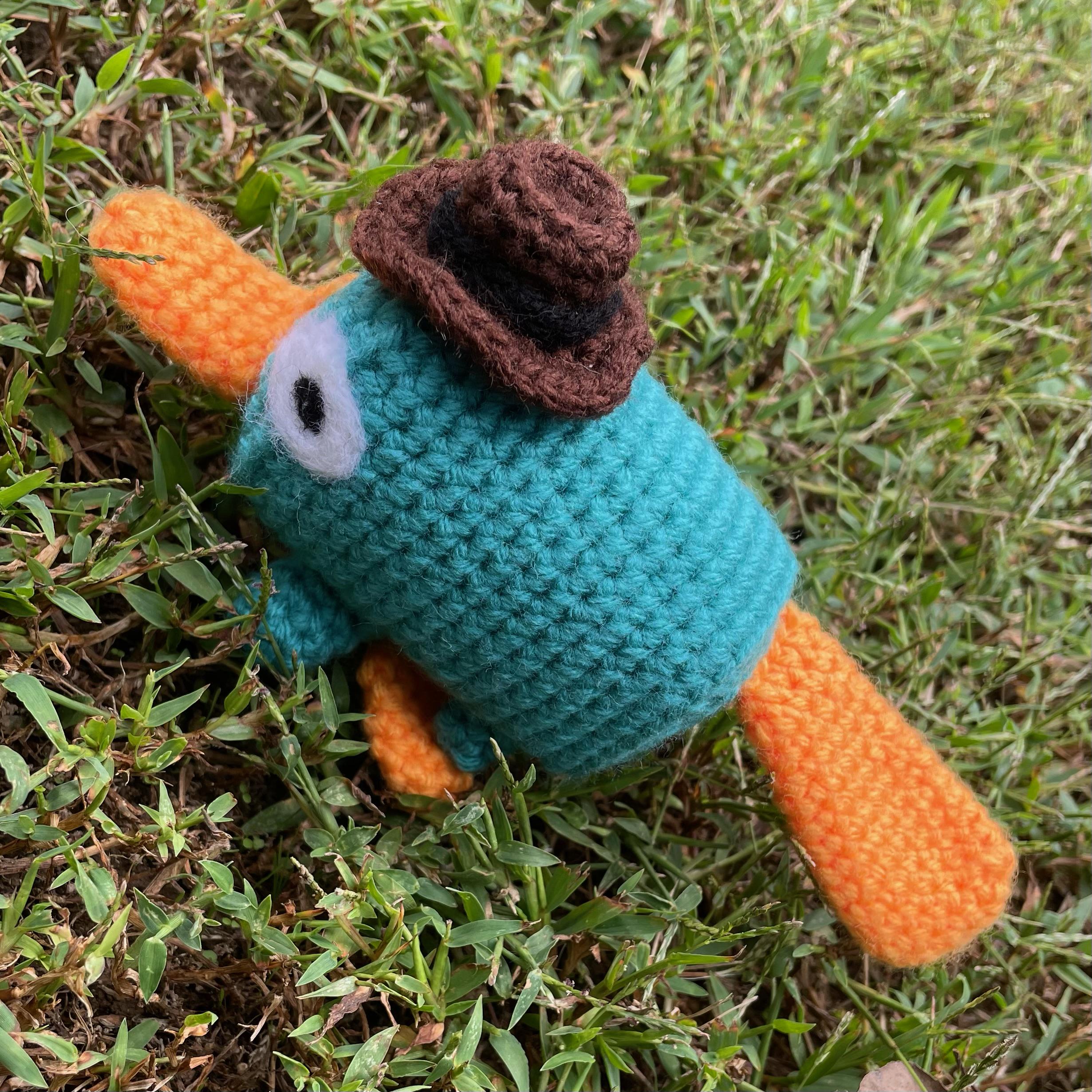 Perry the Platypus Crochet Pattern - Etsy