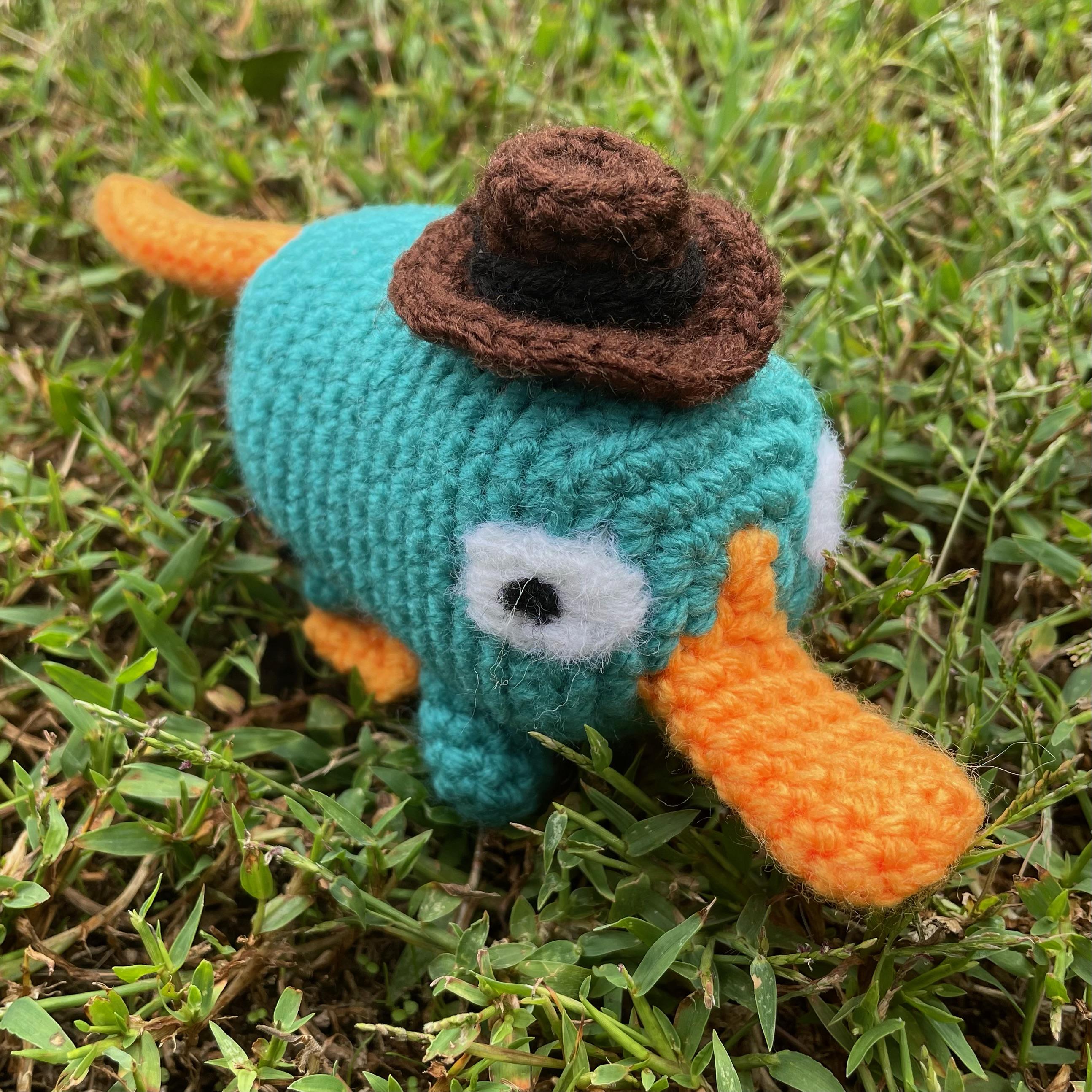 Crocheted Perry the Platypus - Etsy