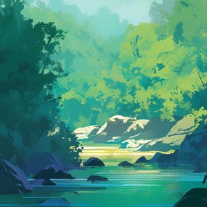 Procreate Brushes: Nature's Gouache, 55 Realistic Gouache Brushes for ...