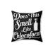 Does This Smell Like Chloroform? - Spun Polyester Square Pillow - Etsy