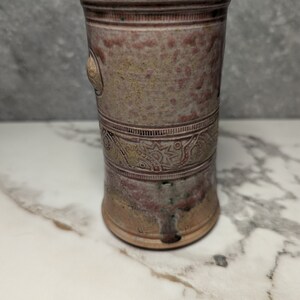 Lisa Tevia-clark Ceramic Vase Signed by Artist Pottery Hand-made and ...