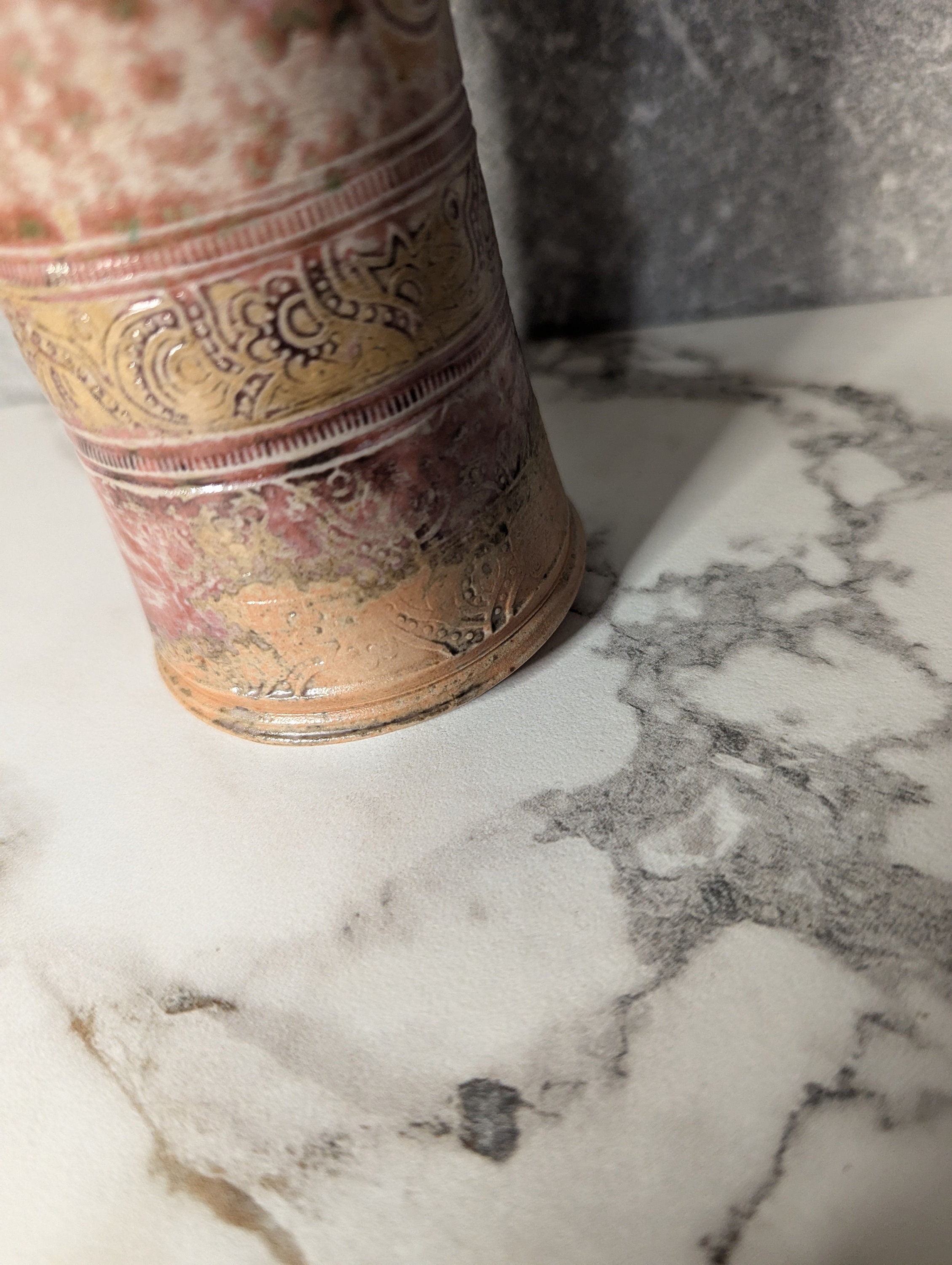 Lisa Tevia-clark Ceramic Vase Signed by Artist Pottery Hand-made and ...