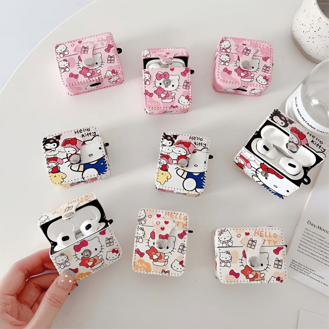 Hello Kitty Cartoon Doll AirPod Case Custom AirPod Case for Gen 1/2/3 ...
