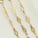 18K Gold Diamond Shape Chain/rhombus Link Chain/wholesale Chains for ...