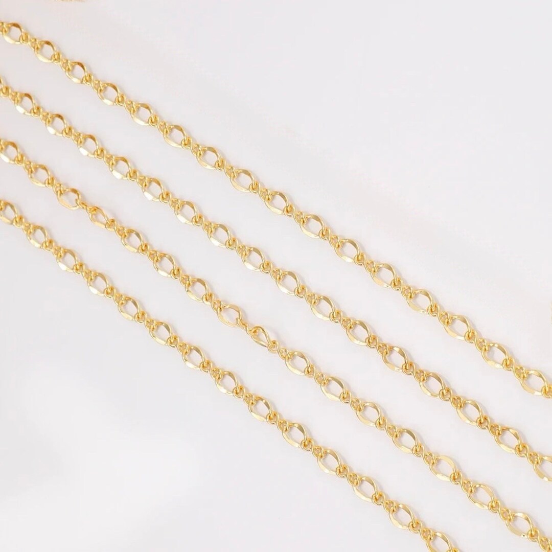 14K Gold Filled 8 Shape Chain/high Quality Chain/chains for Jewelry ...