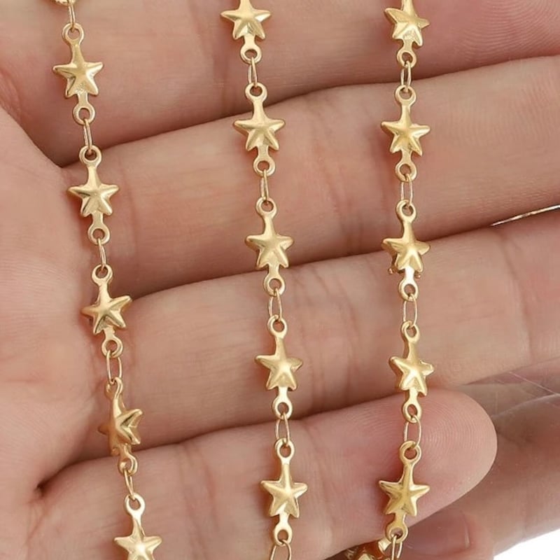 Star Chain Jewelry - Etsy