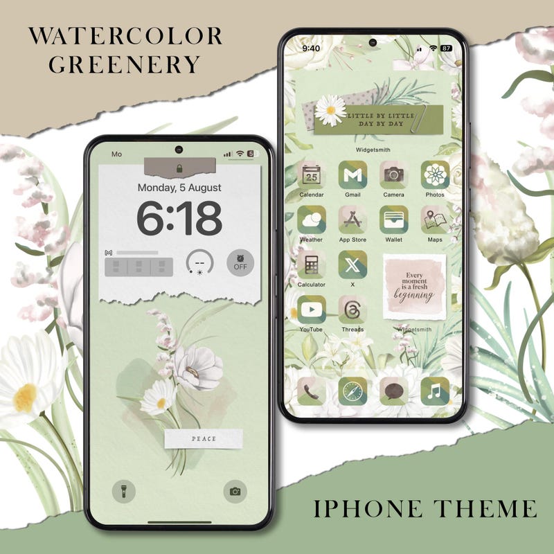 Green App Icons - Etsy