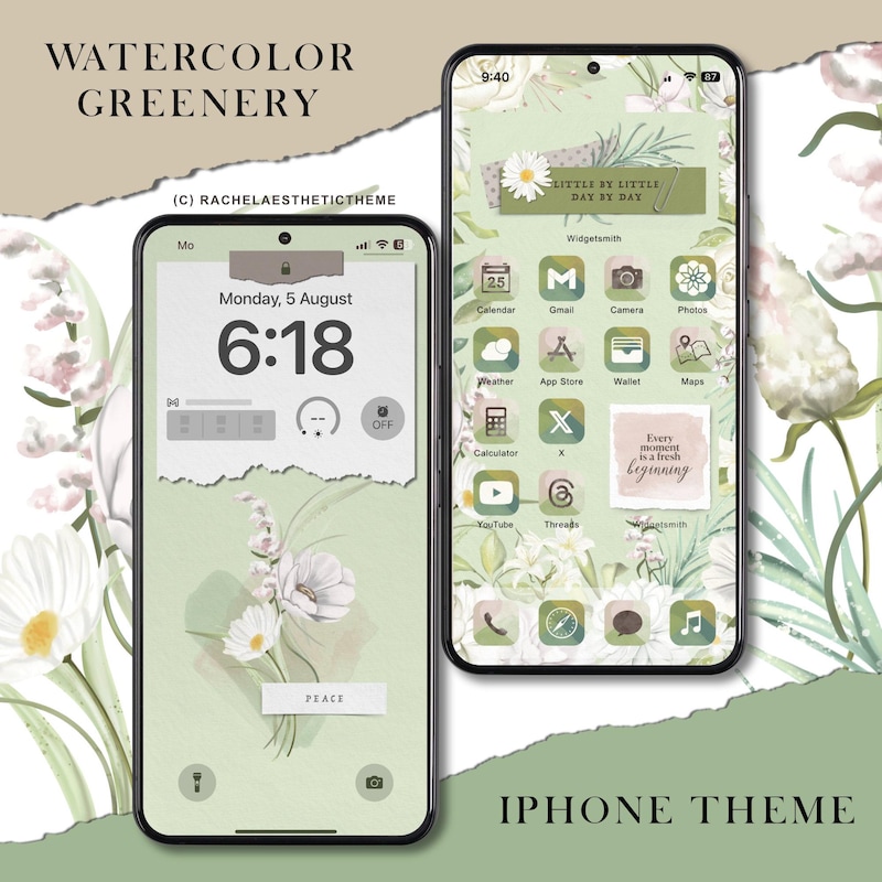 Green App Icons - Etsy