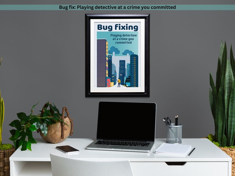 Funny Programmer Wall Art for Office Computer Nerd Computer Programmer ...