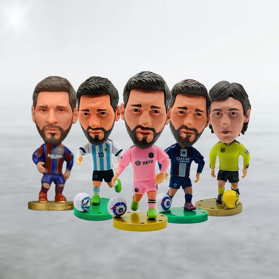 Lionel Messi Figurine 3D Mini Soccer Figures Messi Collectibles Inter ...
