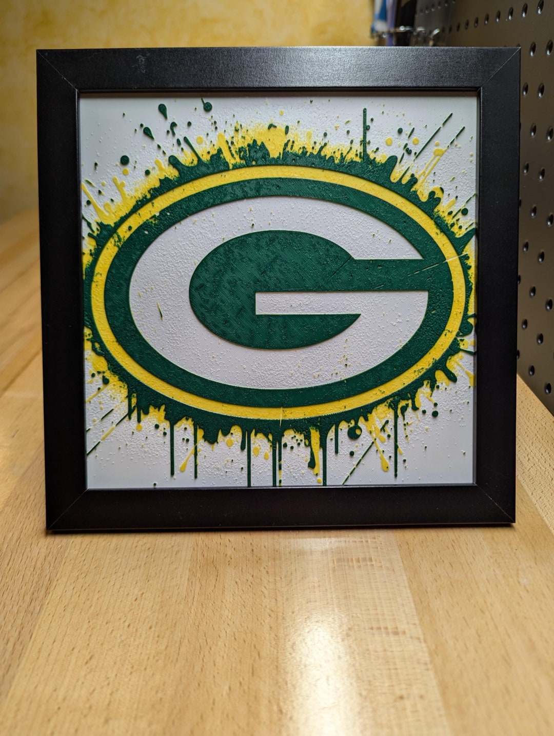 Green Bay Packers Logo Wall/desk Decor, Hueforge - Etsy