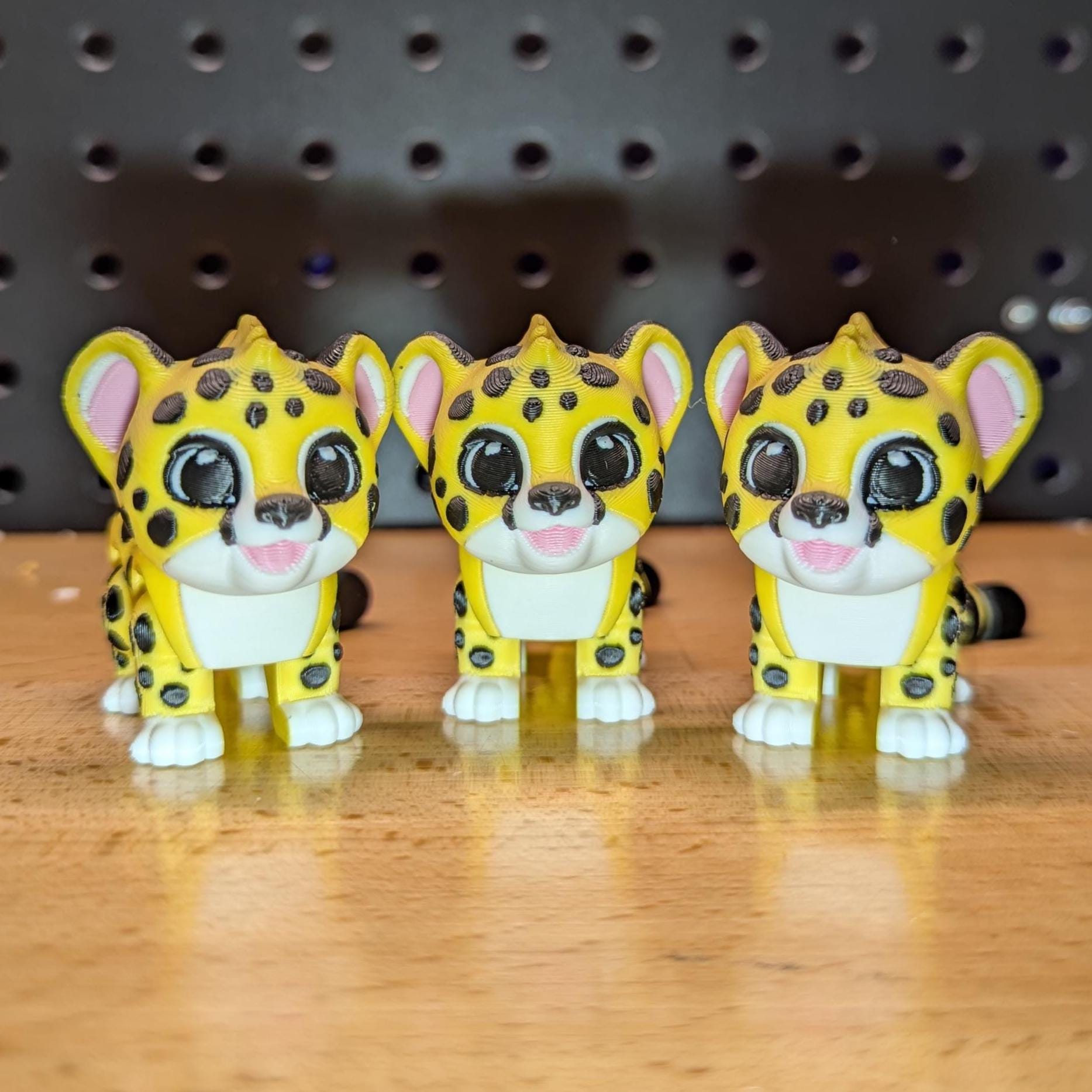 Articulating Leopard Cub, 3D Printed - Etsy