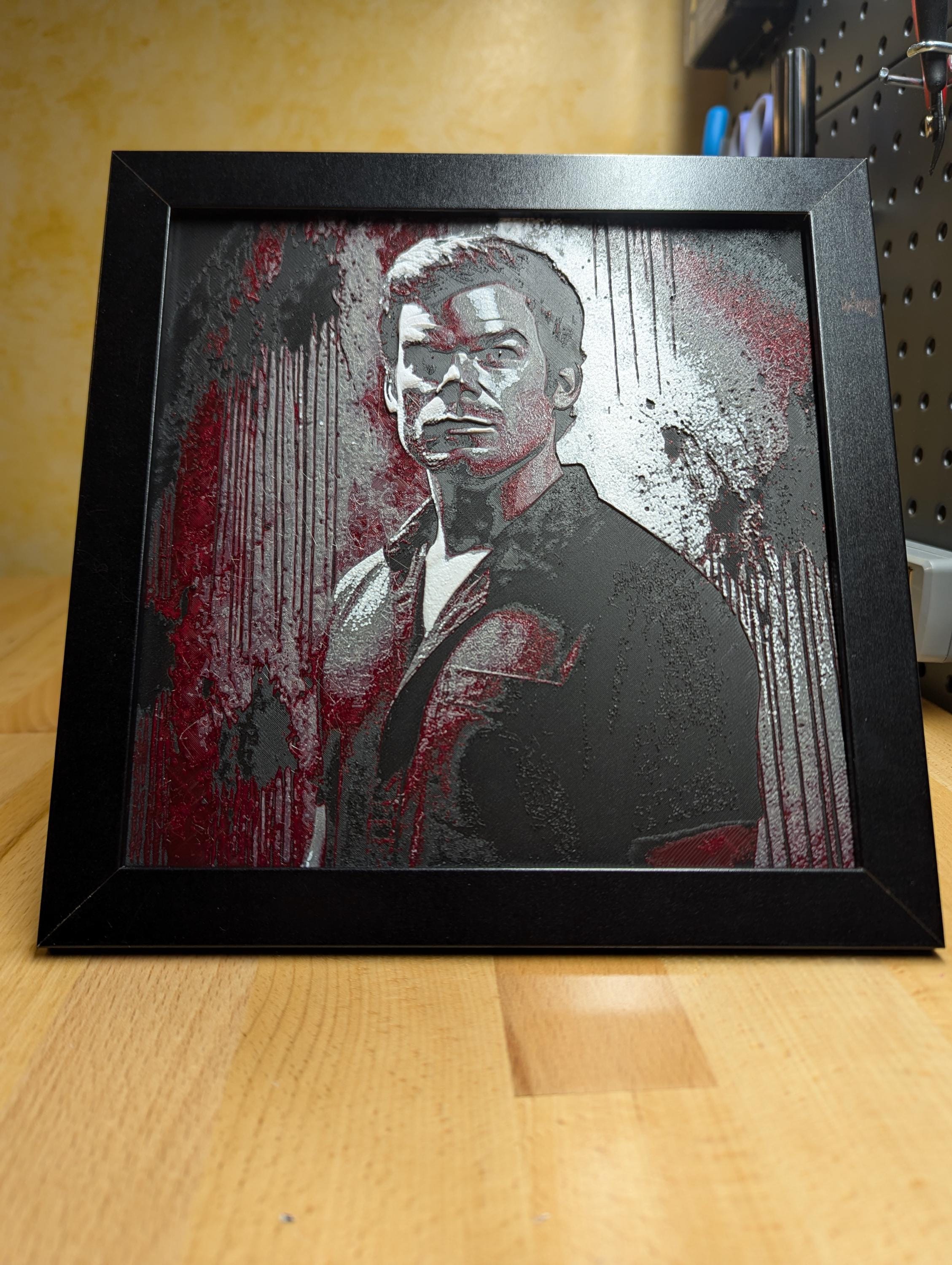 Dexter Morgan Wall/desk Decor, Hueforge - Etsy