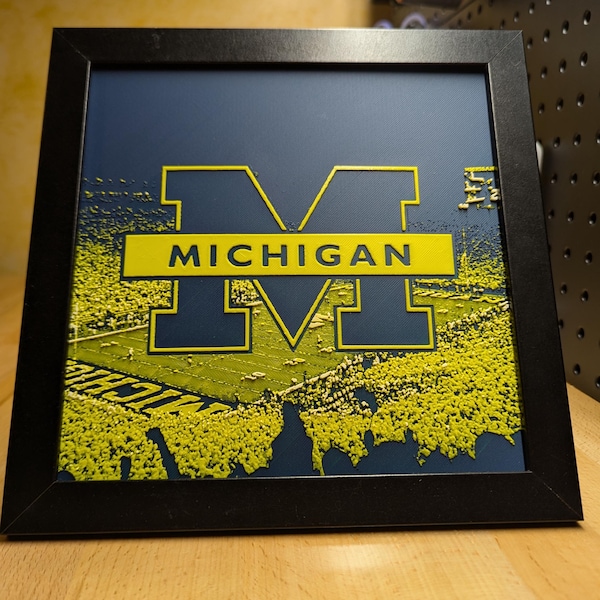 University of Michigan Decor - Etsy