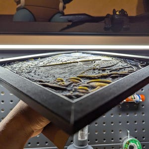 Shadowy Figure Wall/desk Decor, Hueforge - Etsy