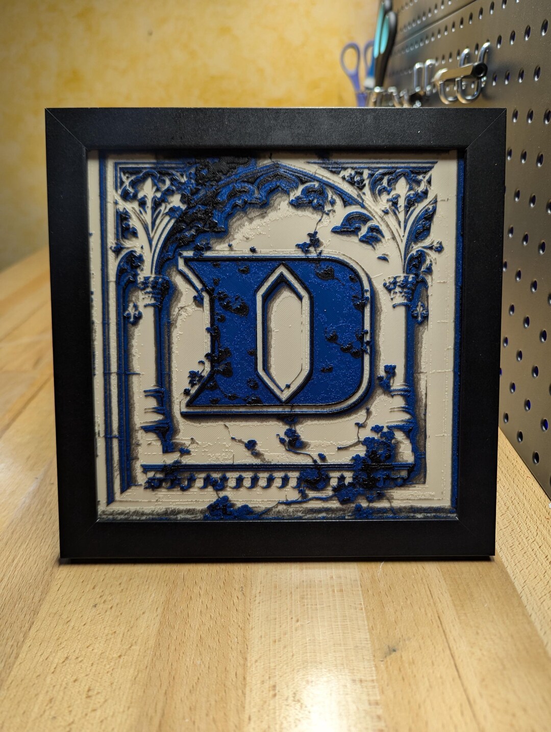 Duke University Desk/wall Decor, Hueforge - Etsy