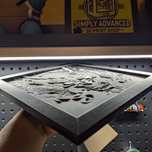 Demon Wall/desk Decor, Hueforge - Etsy