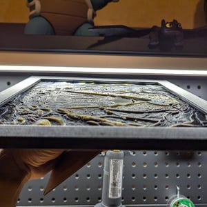 Shadowy Figure Wall/desk Decor, Hueforge - Etsy